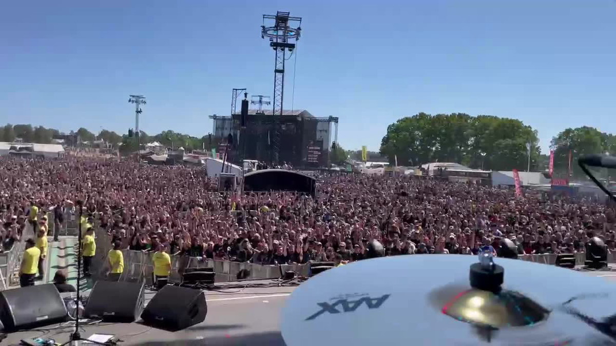 Drummer's Perspective solo at Sweden Rock - Bobby Rock