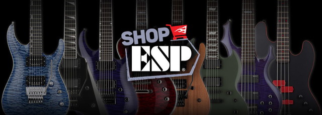 About Shop ESP - The ESP Guitar Company