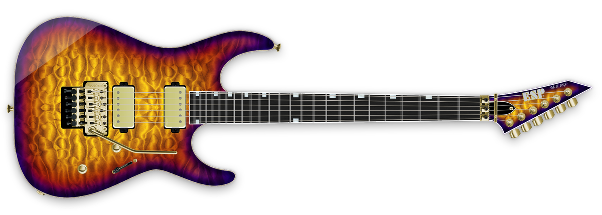 M-II NTB FR - GuitarAddict - The ESP Guitar Company