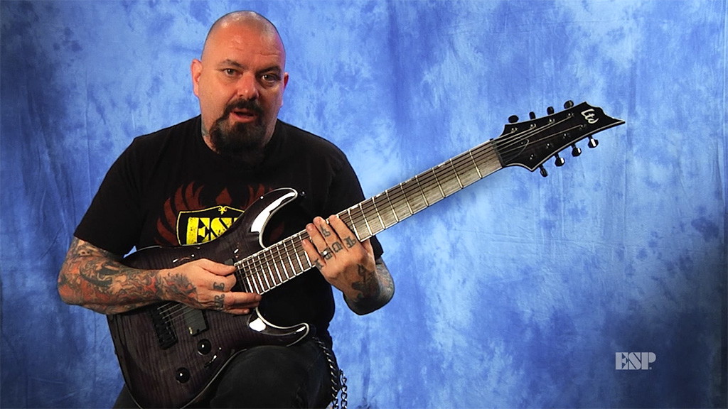 LTD H-408B FM Demo with Chris Cannella - The ESP Guitar Company