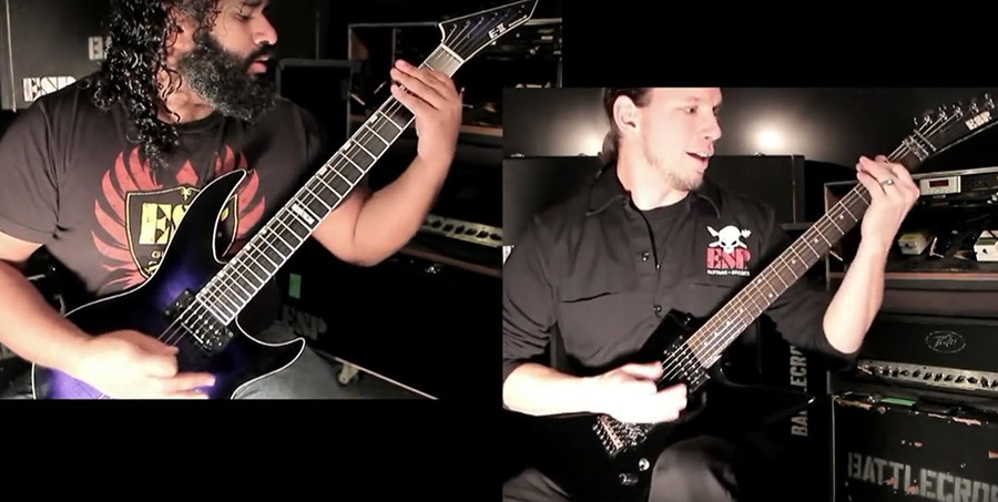 Battlecross: ESP Shout-Out & "The Climb" Playthrough - The ESP Guitar ...