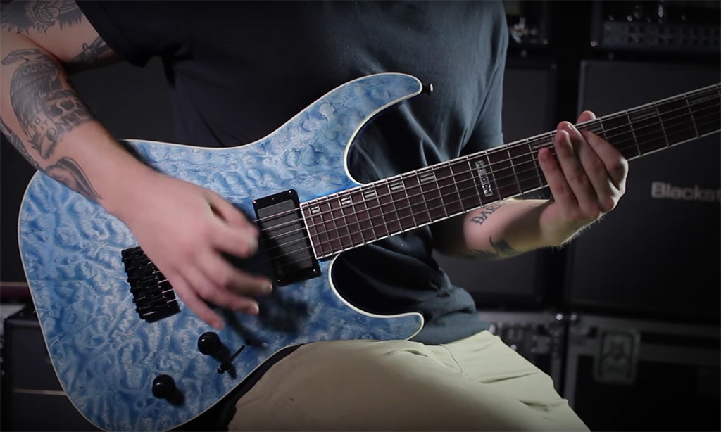 LTD H-401QM & B-206SM Demo - The ESP Guitar Company