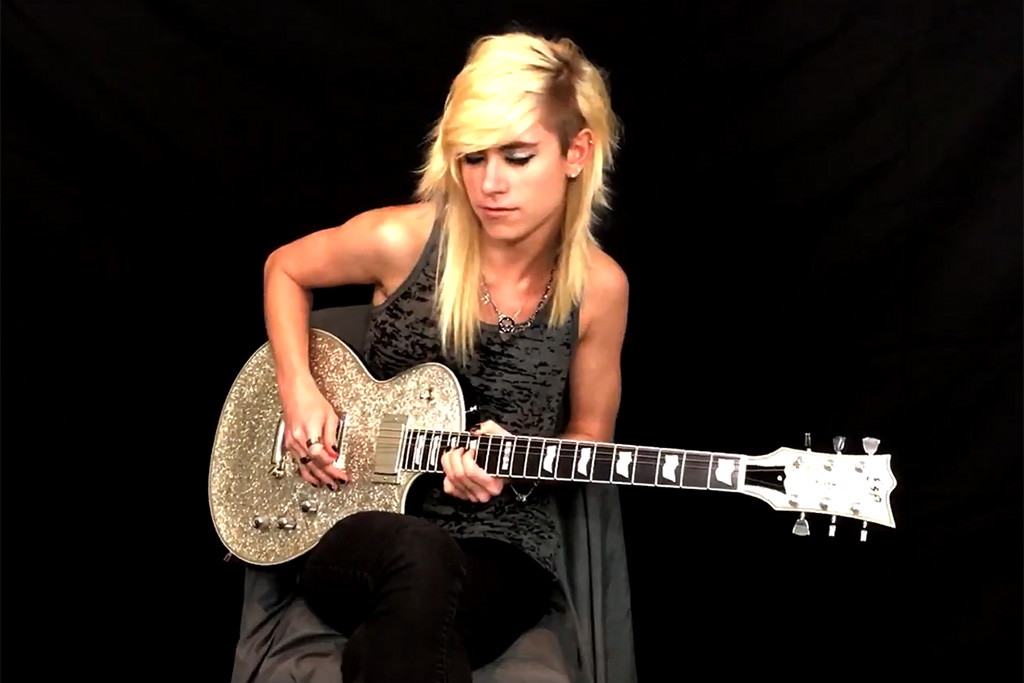 Sydney Ellen: "Comfortably Numb" solo - The ESP Guitar Company