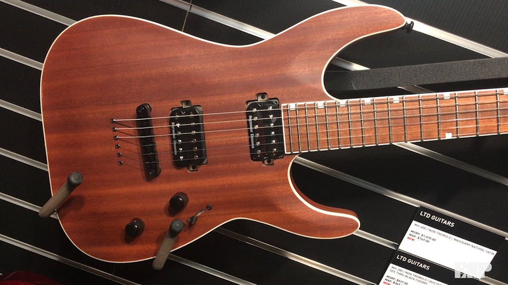 LTD 400 Series Spotlight - ESP at NAMM 2018 - The ESP Guitar Company