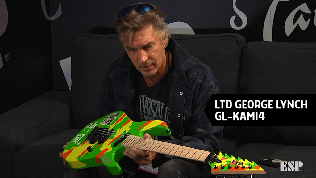 George Lynch - ESP at NAMM 2018 - The ESP Guitar Company