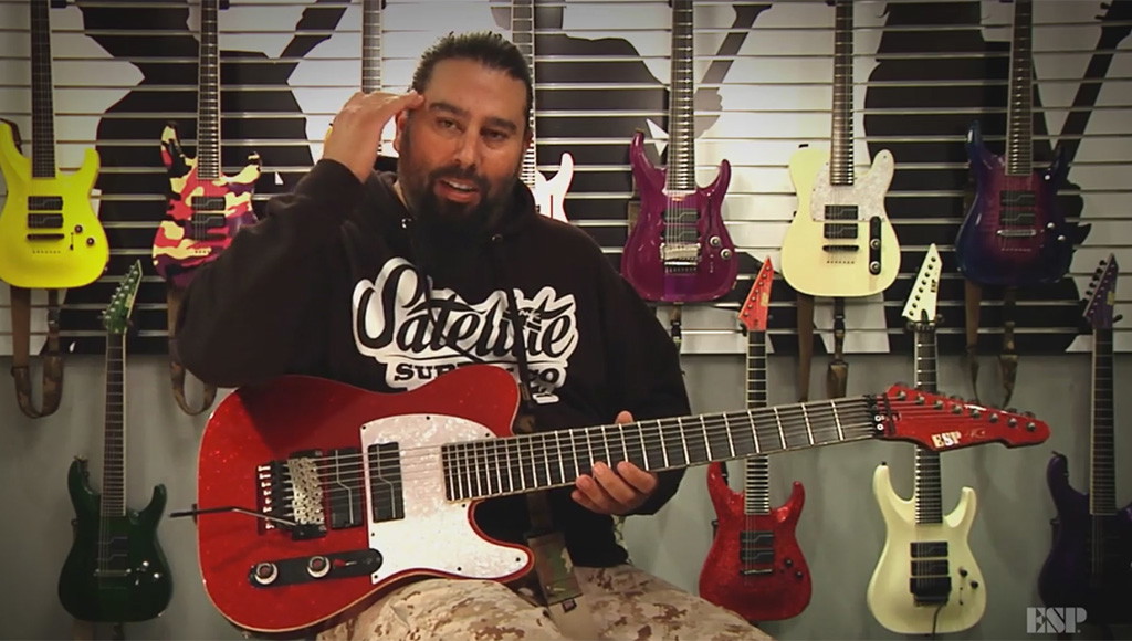 Stef's ESP Customs: TE Red Sparkle - The ESP Guitar Company
