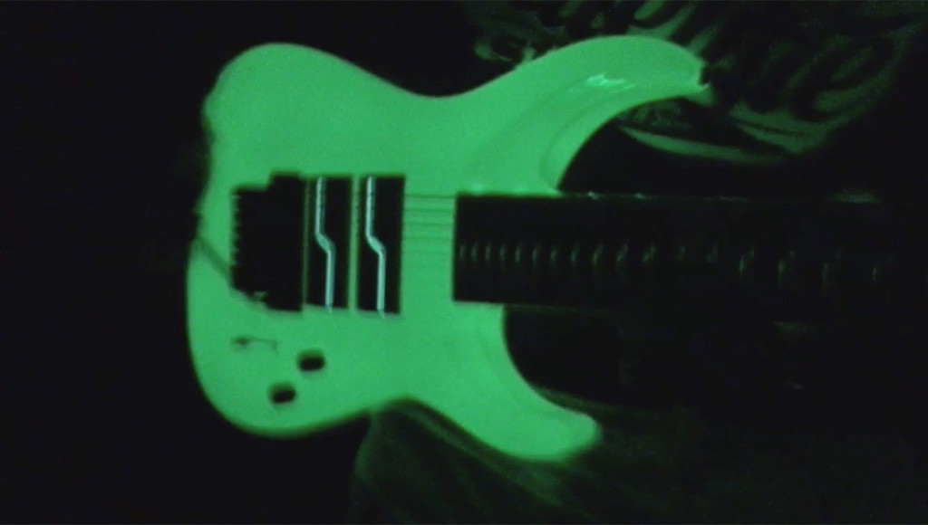 Stef's ESP Customs: Glow-In-the-Dark Baritone 8-String - The ESP Guitar ...