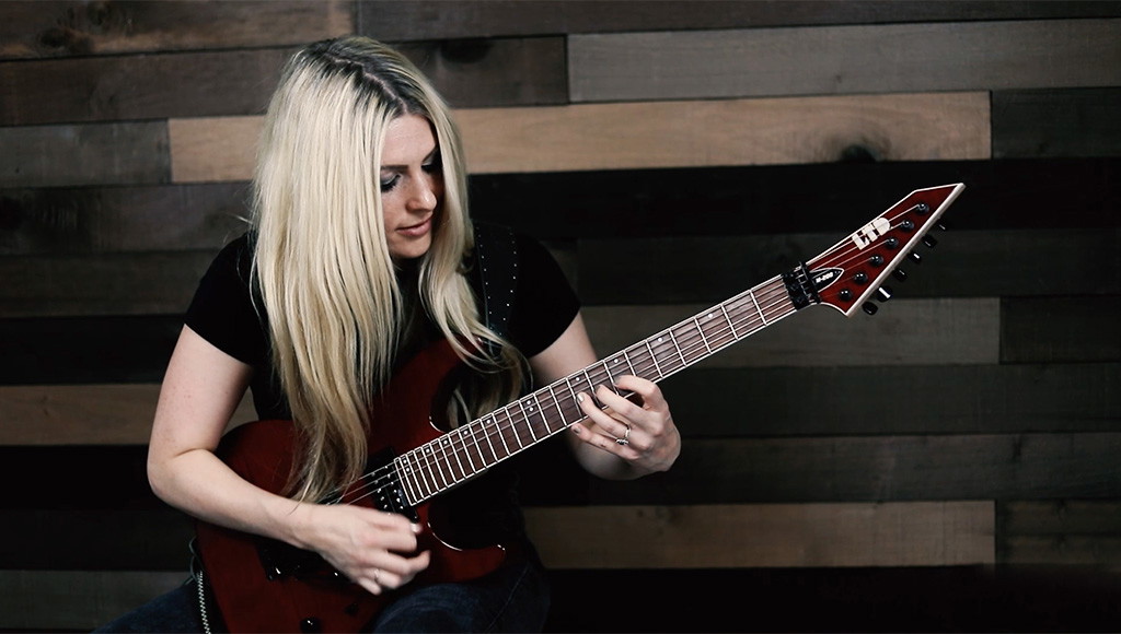 Stephanie Bradley on the LTD TL-6 and M-200FM - The ESP Guitar Company