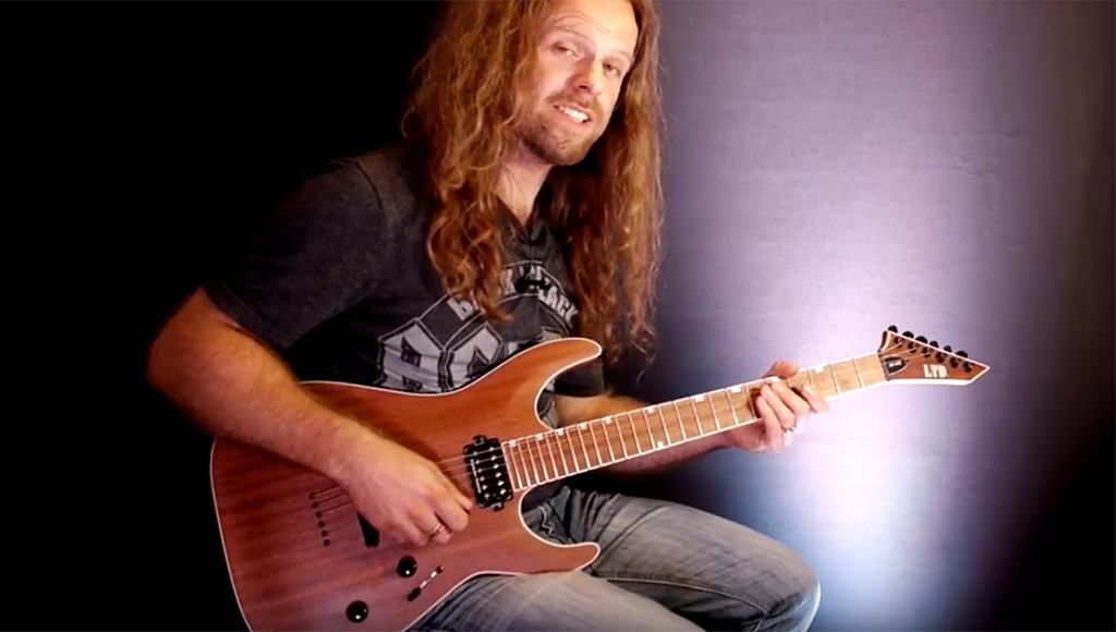 LTD MH-400NT M Demo by Jamie Hunt - The ESP Guitar Company