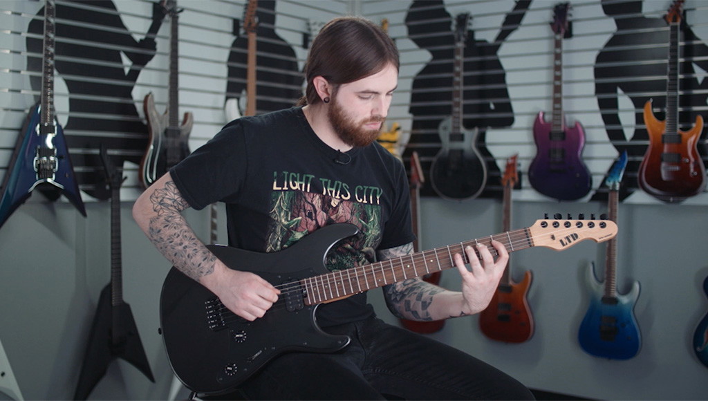 LTD Deluxe SN-1000HT Demo by Cameron Stucky - The ESP Guitar Company