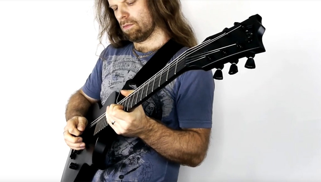 LTD EC-Black Metal Demo by Jamie Hunt - The ESP Guitar Company