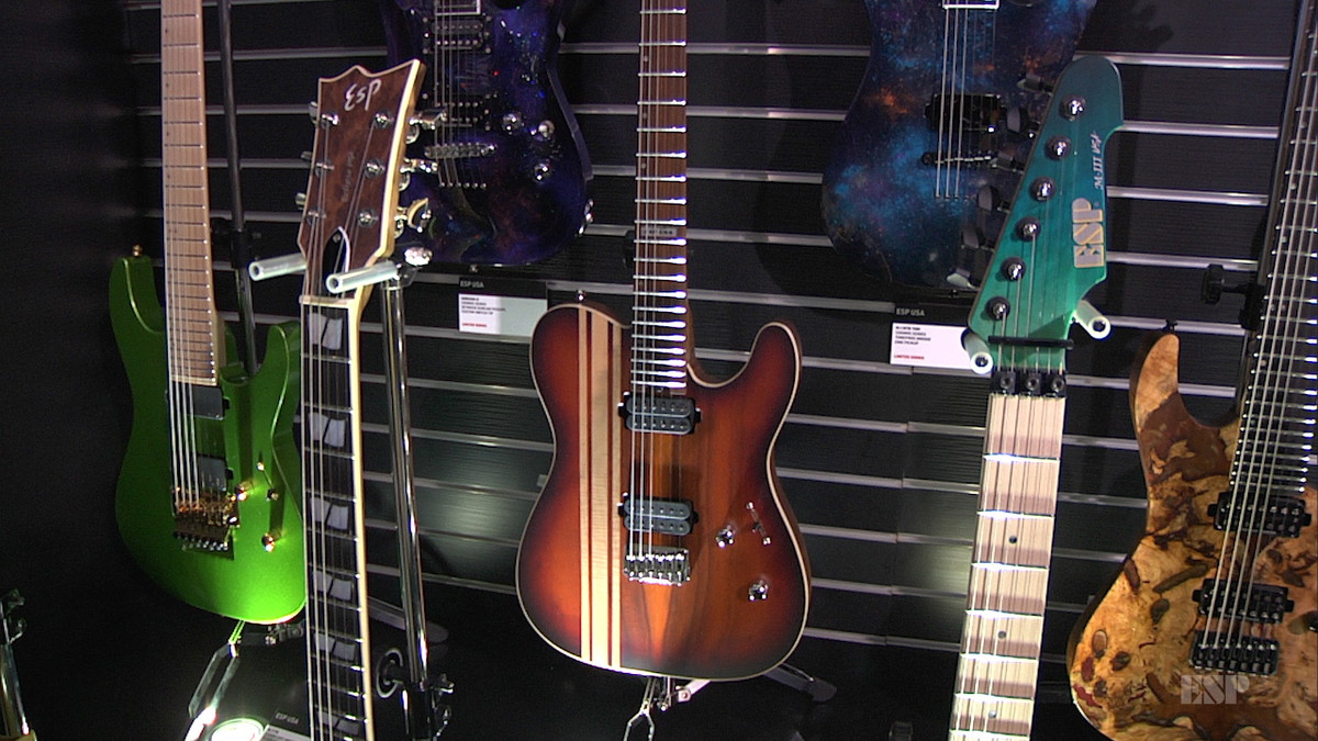 2020 NAMM Show: ESP Booth Tour - The ESP Guitar Company