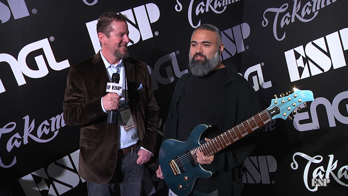 2020 NAMM Show: Javier Reyes Artist Interview - The ESP Guitar Company