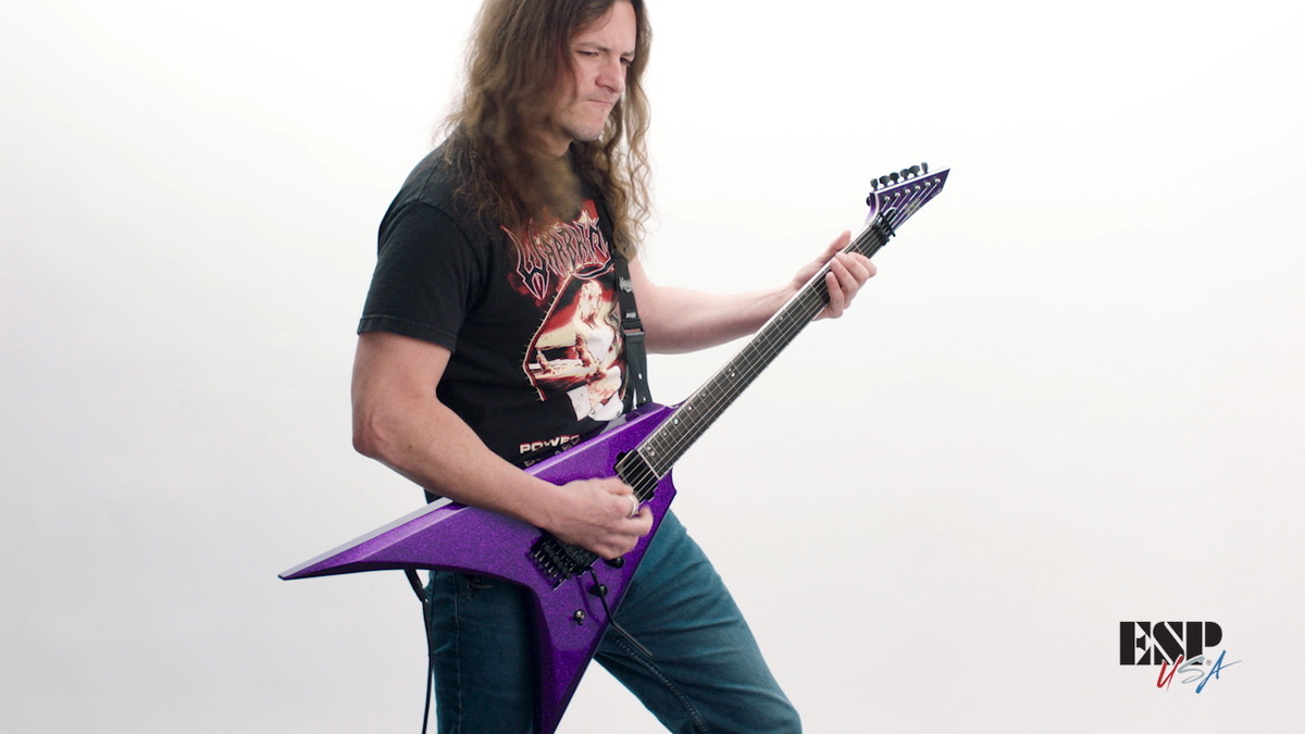 Chase Becker ESP USA V-II - The ESP Guitar Company