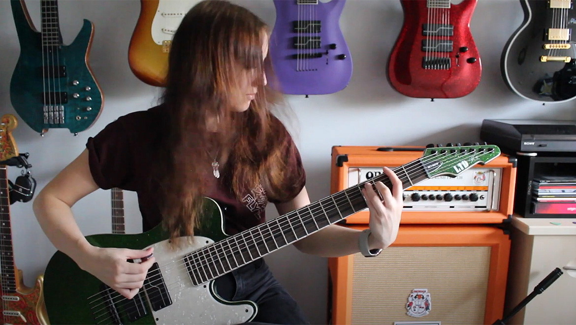 Daisy Pepper: "When Girls Telephone Boys" (Cover) - The ESP Guitar Company