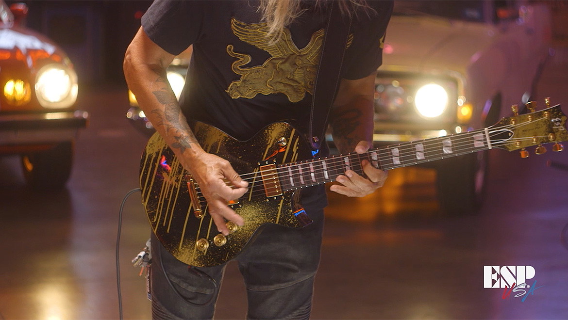 ESP USA Eclipse Demo by George Lynch - The ESP Guitar Company