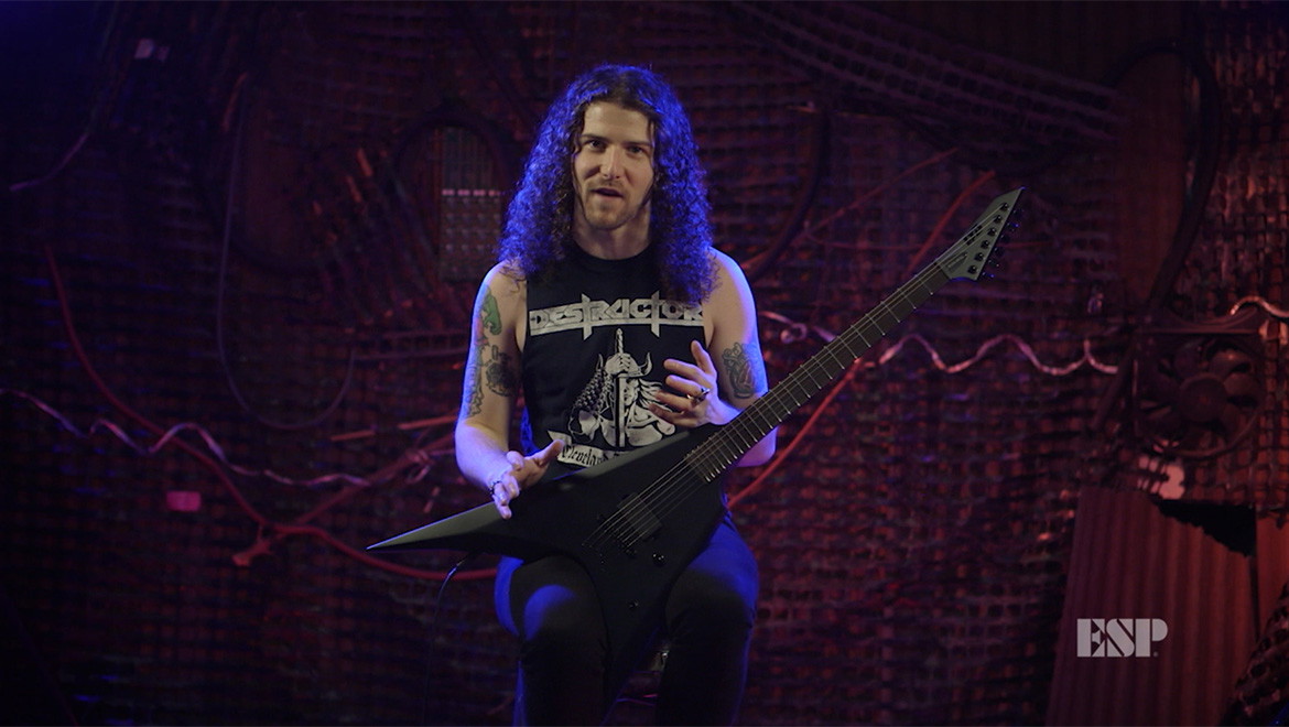 LTD Arrow-NT Black Metal Demo by Daniel Dekay (Exciter) - The ESP ...