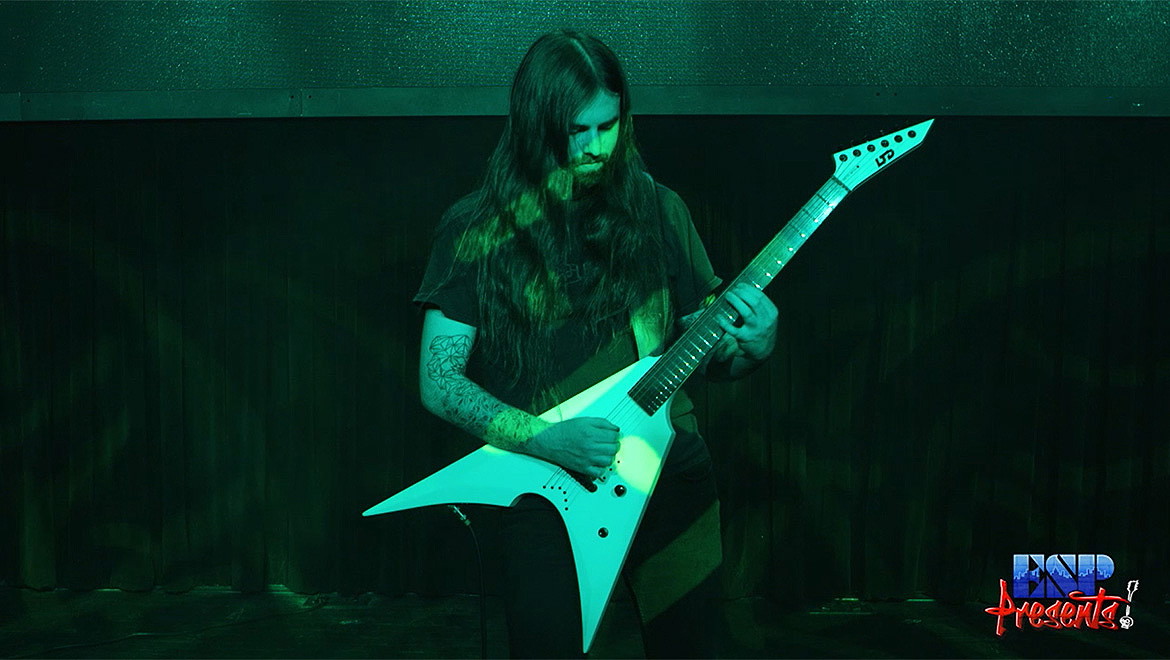 LTD Arrow-NT Arctic Metal Demo by Cameron Stucky - The ESP Guitar Company
