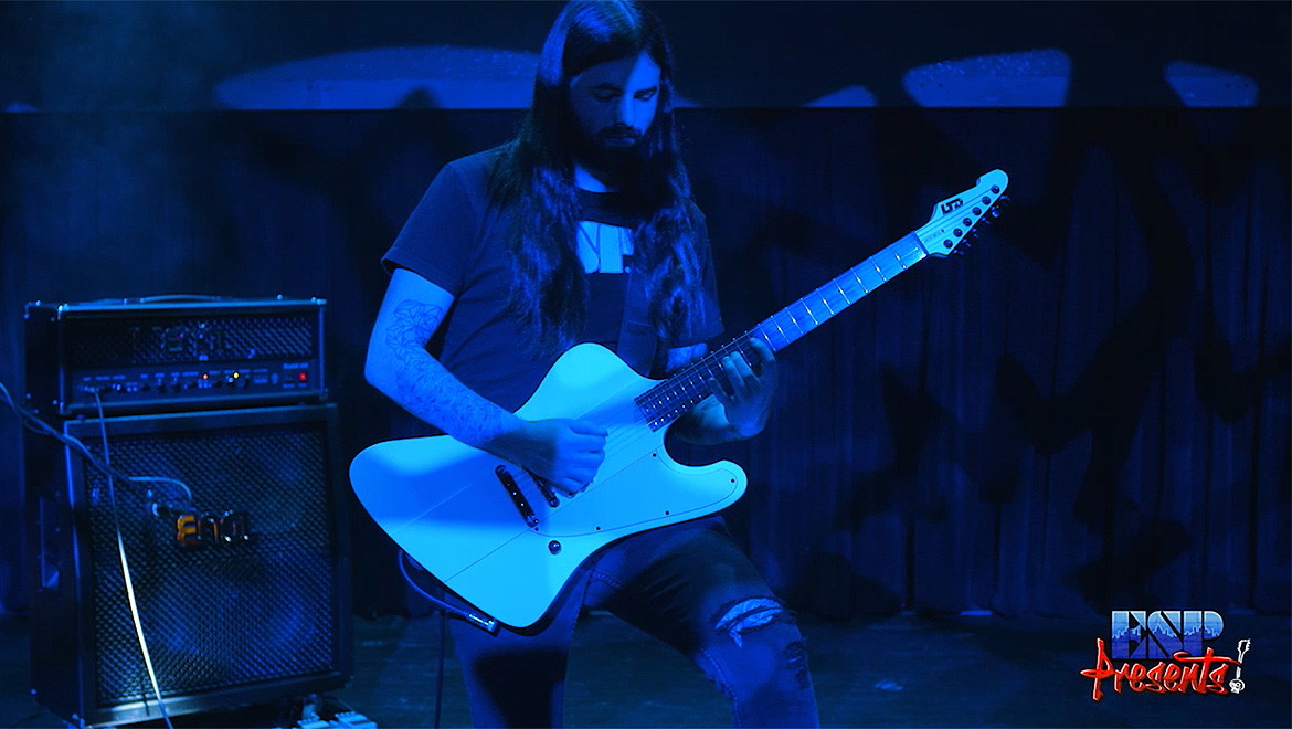 LTD Phoenix Arctic Metal Demo by Cameron Stucky - The ESP Guitar Company