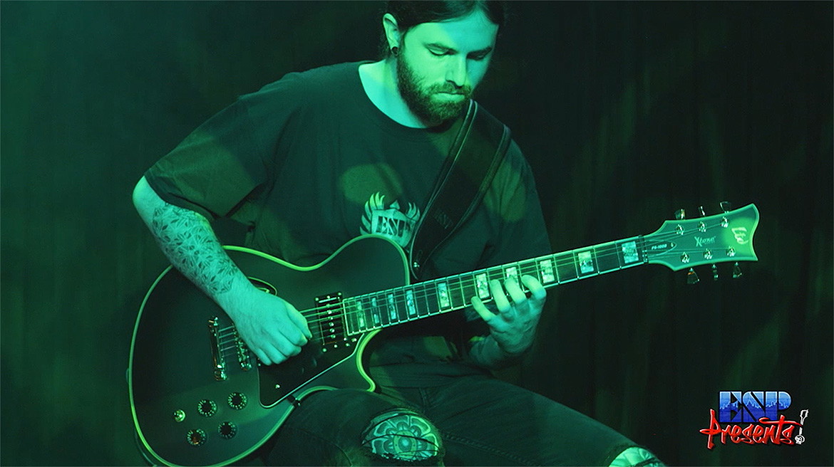 LTD Deluxe Xtone PS-1000 Demo by Cameron Stucky - The ESP Guitar Company