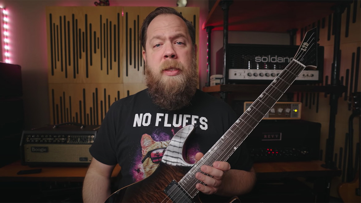 LTD Josh Middleton JM-II Review by Riffs, Beards & Gear - The ESP ...