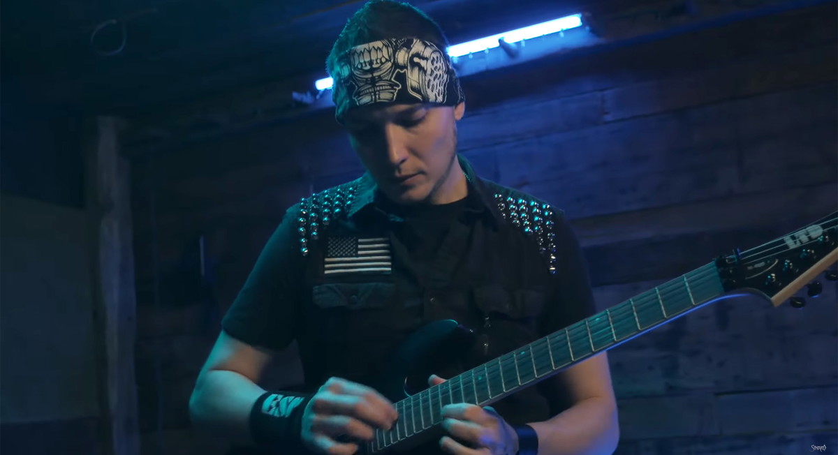 Sinaro: "Downfall Of A Nation" (playthrough) - The ESP Guitar Company