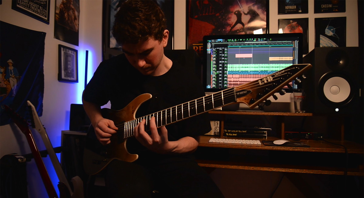 Tim Barnard: "Puppets to the Regime" solo - The ESP Guitar Company