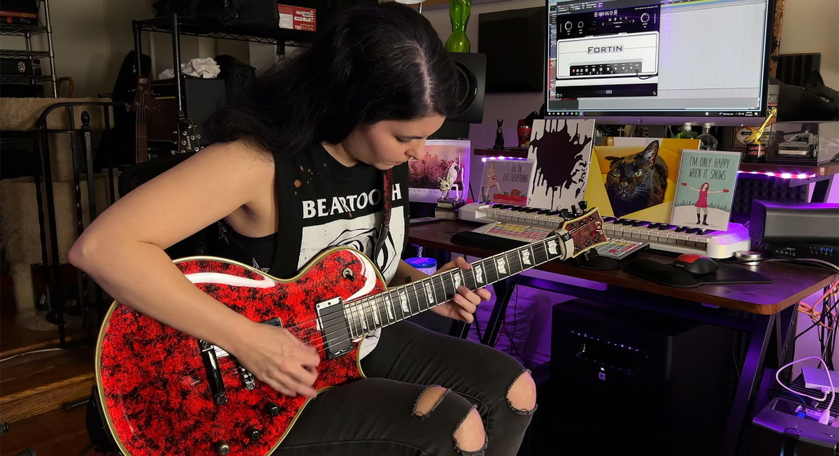 Roxy: "Toxic Energy" (playthrough cover) - The ESP Guitar Company