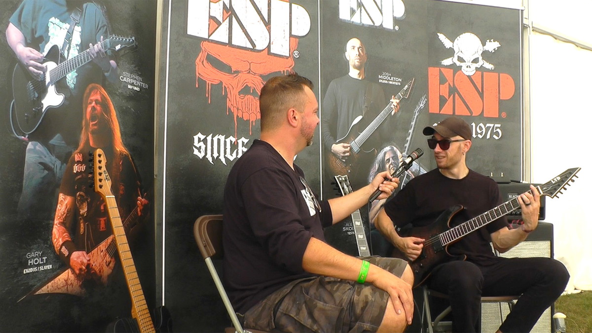 ESP at Bloodstock: Josh Middleton (Sylosis/Architects) Interview - The ...