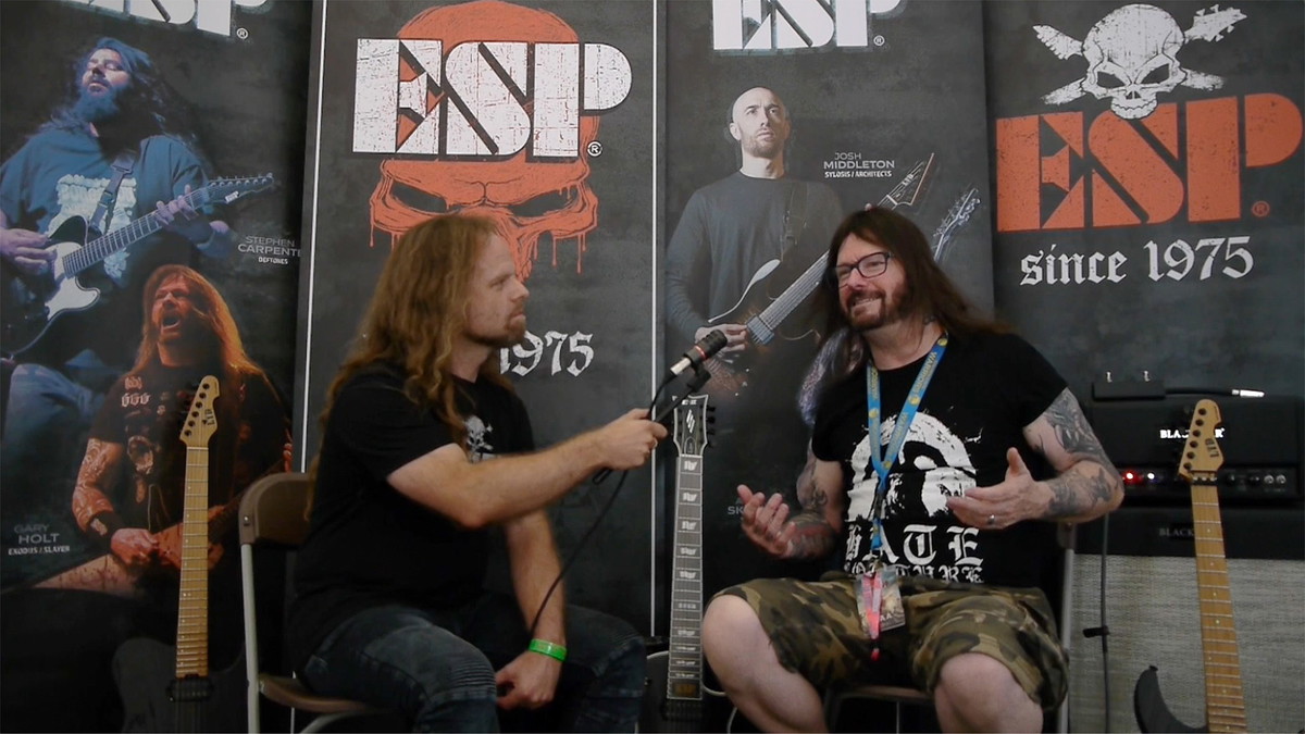 ESP at Bloodstock: Gary Holt (Exodus/Slayer) Interview - The ESP Guitar ...