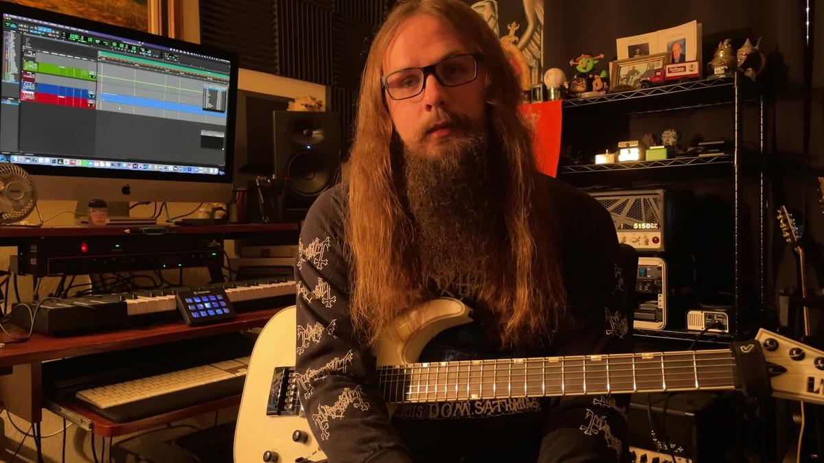 Aaron Prentice-Astringency "Vagabond" Guitar Playthrough - The ESP ...