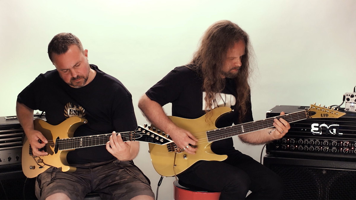 LTD Mirage Deluxe '87 & M-1 Custom '87 Demo by Pat Heath & Jamie Hunt ...