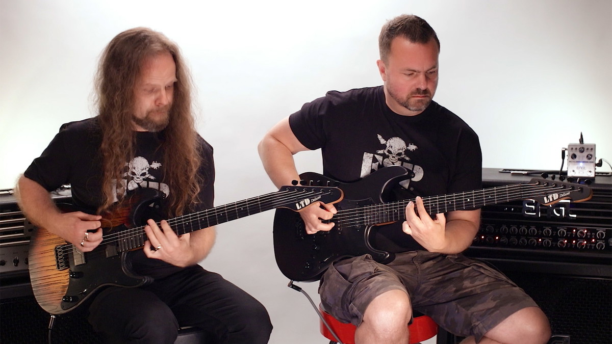 LTD Deluxe SN-1000HT Fire Blast & SN-1000 EverTune Demo by Jamie Hunt ...