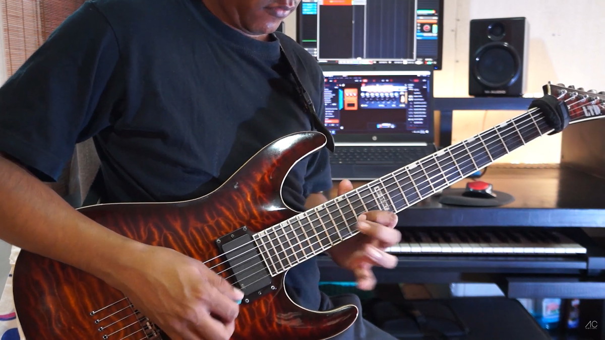 Andres Castro: "November Rain" (solo cover) - The ESP Guitar Company