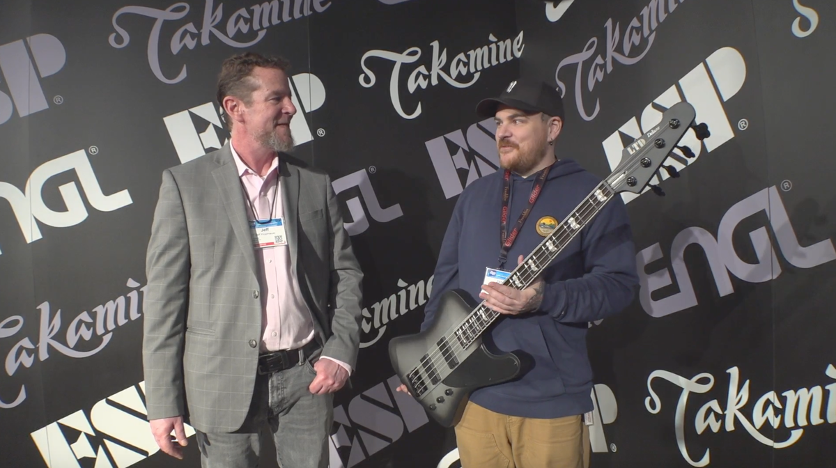 NAMM 2023: Artist Interview with Bassist Jamie Ryan - The ESP Guitar ...