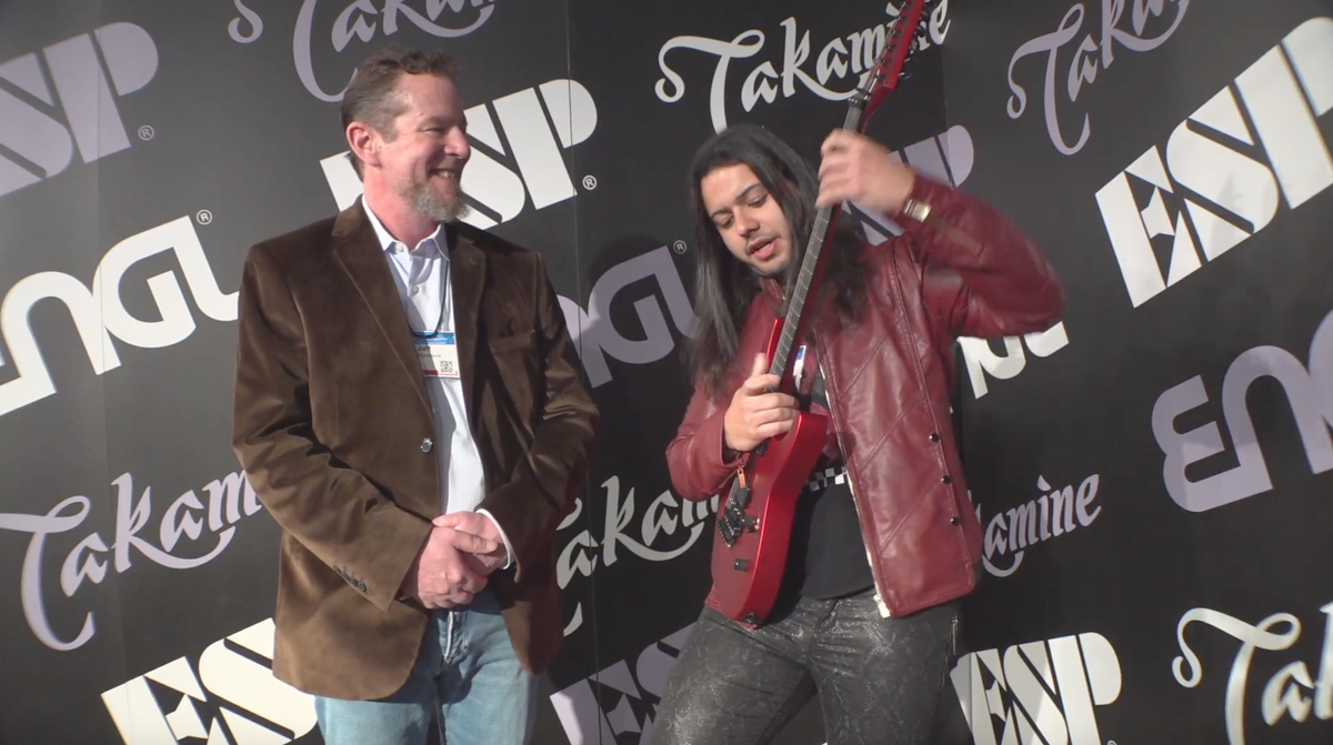 NAMM 2023: Artist Interview with Luis Kalil - The ESP Guitar Company