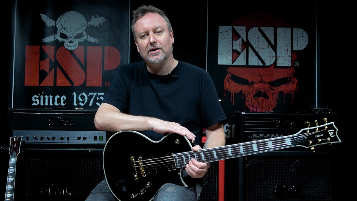 NAMM 2024: Introducing the LTD Deluxe EC-1000 Black - The ESP Guitar ...