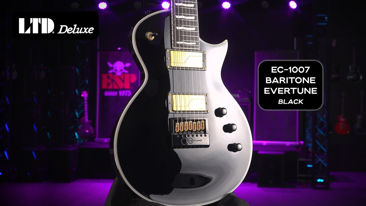 LTD Deluxe EC-1007 Baritone EverTune Demo by Jean Patton - The ESP Guitar Company
