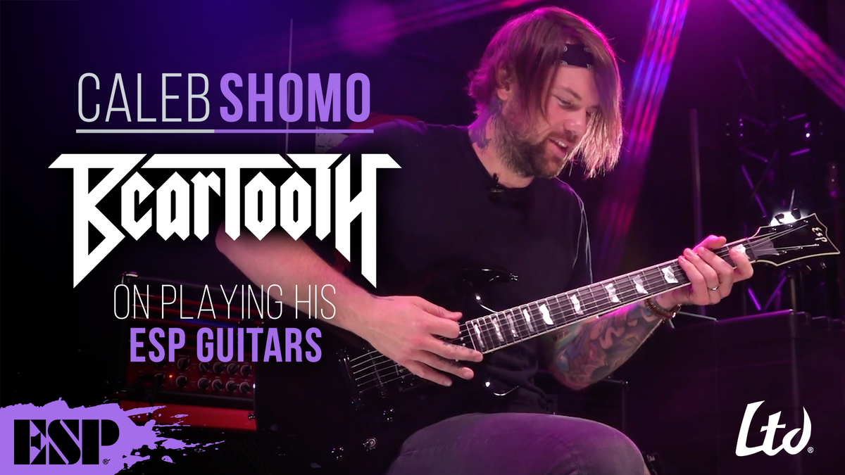 ESP Artist Profile: Caleb Shomo (Beartooth) - The ESP Guitar Company