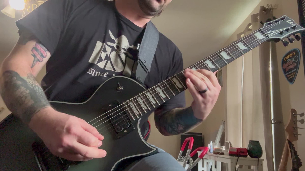 Quick run through of some of my solos - The ESP Guitar Company