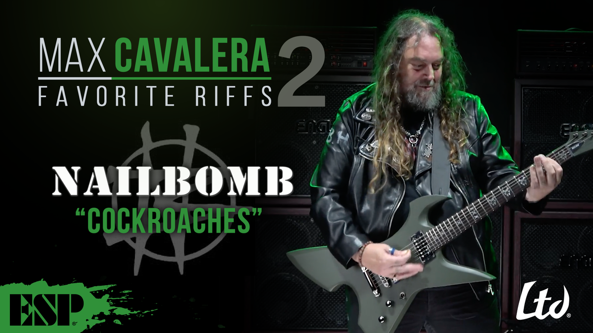 Max Cavalera's Favorite Riffs | Episode 2 | Cockroaches - The ESP ...