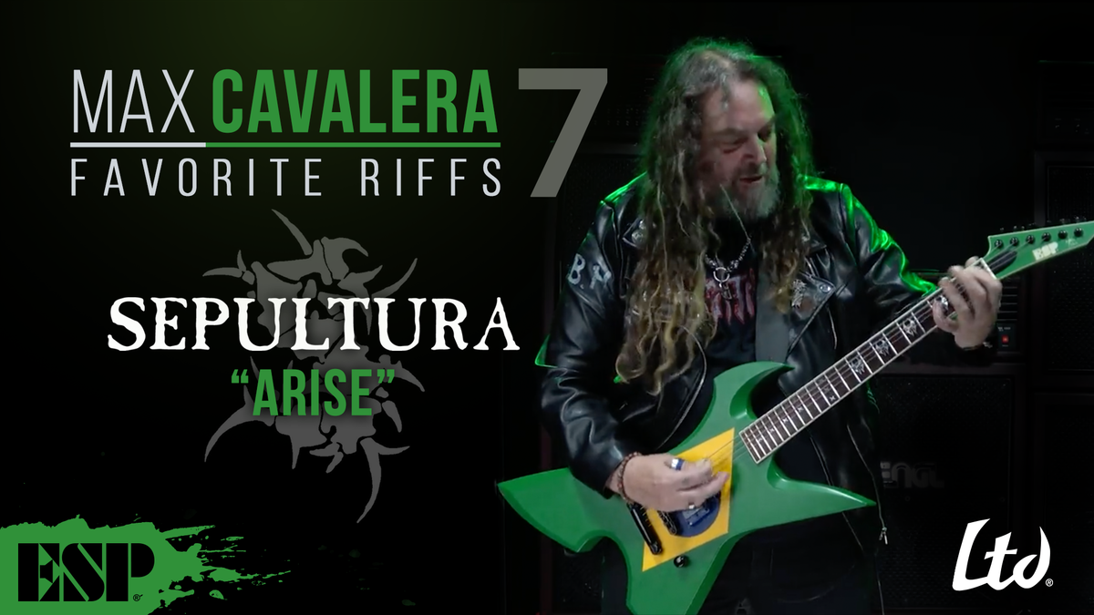 Max Cavalera's Favorite Riffs | Episode 7 | "Arise" - The ESP Guitar ...
