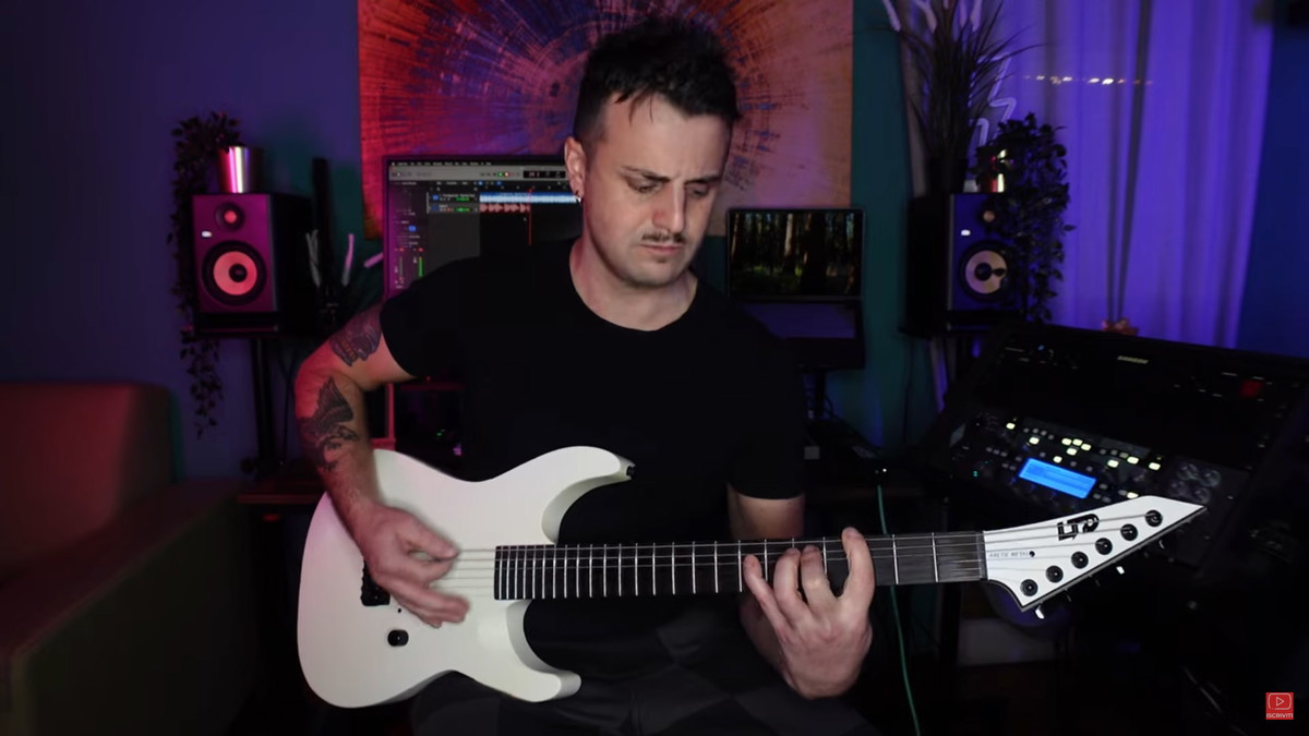 Nick Over: "The Beginning" on an LTD M-HT Arctic Metal - The ESP Guitar ...