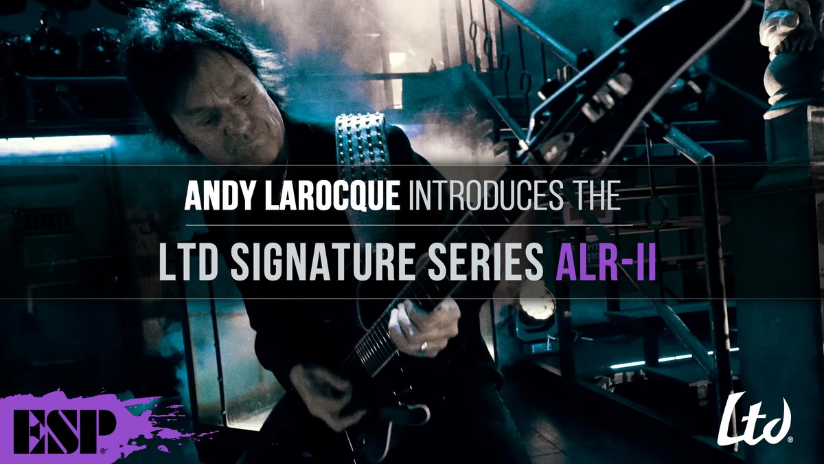 Andy LaRocque (King Diamond) Introduces the LTD Signature Series ALR-II ...