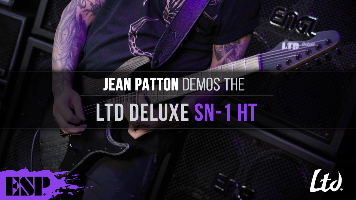 LTD Deluxe SN-1 HT Demo by Jean Patton - The ESP Guitar Company