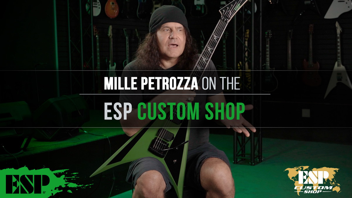 Mille Petrozza (Kreator) on the ESP Custom Shop - The ESP Guitar Company