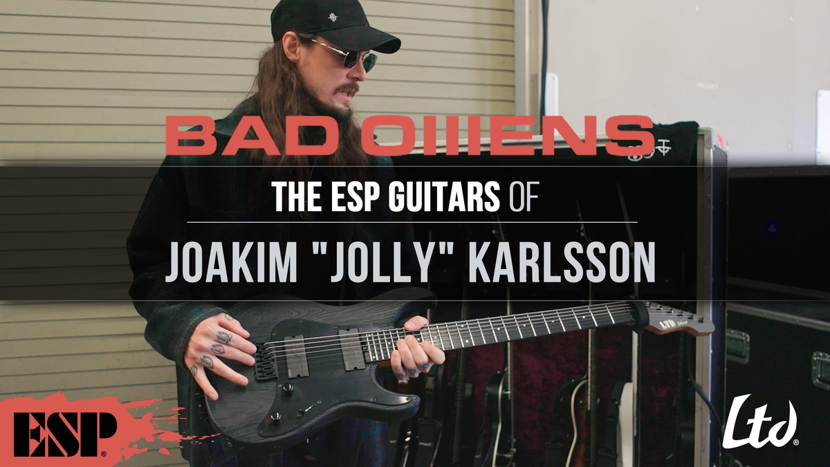 The ESP Guitars of Joakim "Jolly" Karlsson (Bad Omens) - The ESP Guitar ...