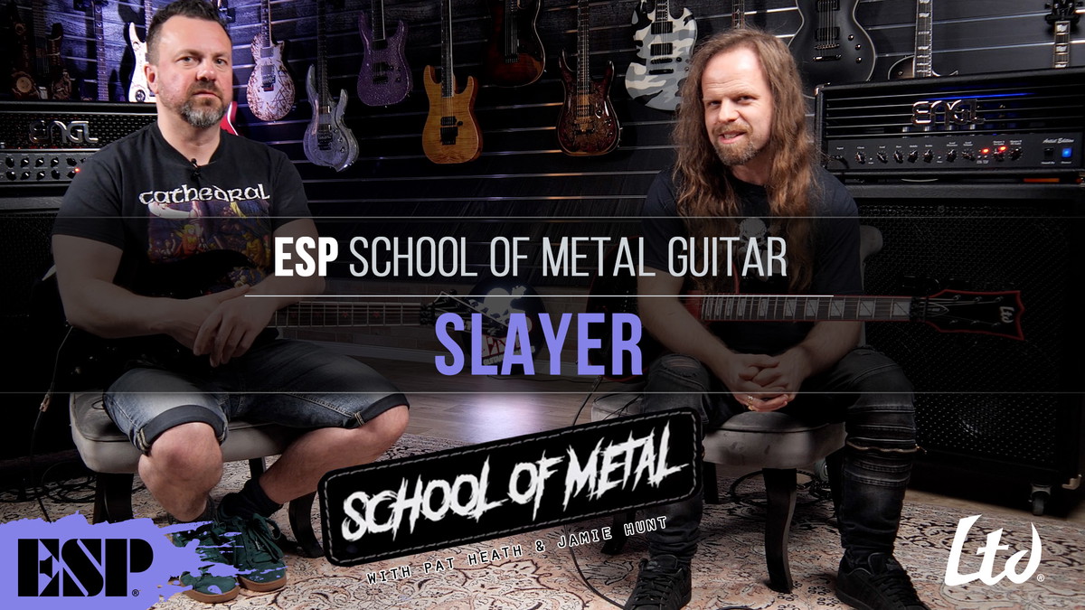 ESP School of Metal Guitar: Slayer - The ESP Guitar Company