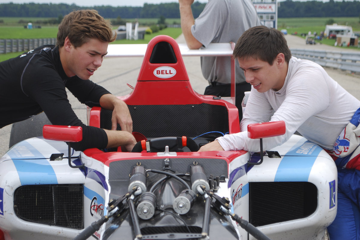 IndyCar Driver Gabby Chaves Tests F4 US Car - F4 US Championship