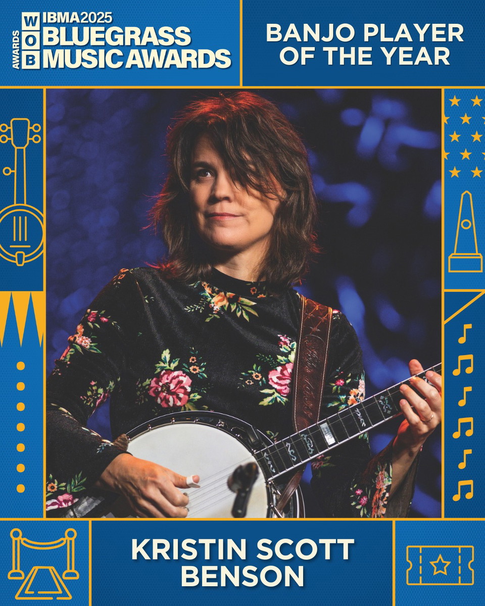 Kristin Scott Benson Earns Banjo Player of the Year at IBMA 2025 - GHS ...